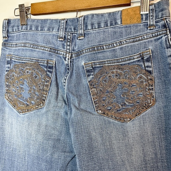 Disney | Jeans | Disney Parks House Of Mickey Mouse Embroidered ...